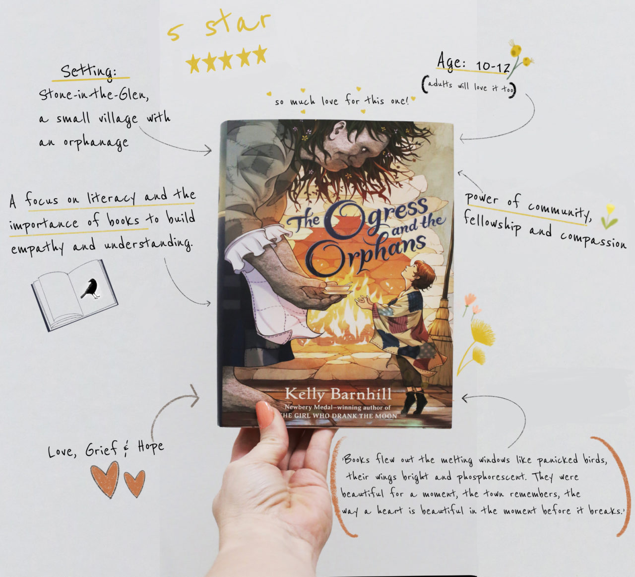 The Ogress and the Orphans by Kelly Barnhill - Secret Society of Books